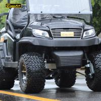 China Excar 4 Seater Electric Hunting Golf Car 3200x1200x1800mm 48V for Amusement Parks Golf Course for sale