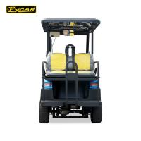 China 4 Seater Lifted Off-Road Electric Golf Cart Blue 48V 3.7kW DC Motor for Golf Course for sale