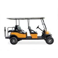 China Lifted 4+2 Seater Electric Golf Buggy with Flip Down Back Seat 48V 3.7kW for sale