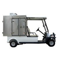 China Multi-purpose Electric Utility Cart Closed Box 48V 5KW 3400x1200x1800mm 50-70km Range for sale