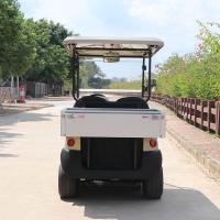 China 2 Seats Electric Golf Cart with Aluminum Cargo Box 560kg Capacity 48V 5kW AC Motor for sale