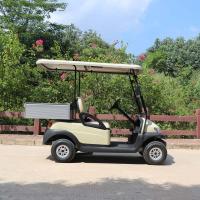 China 2 Seats Electric Golf Cart with Aluminum Cargo Box 560kg Capacity 48V 5kW AC Motor for sale