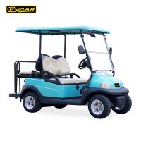 China Front / Rear 4 Seats Electric Golf Carts , Battery Powered Electric Caddy Carts for sale