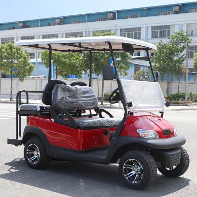 China White 48V Electric Golf Cart with 275AH Trojan Battery | 4-Seater CE Approved | 3700W Motor | 70-90km Range for sale
