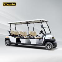 China 6 Seats Electric Golf Cart Hunting Car 48V 3.7KW Curtis Controller 3900mm Length for sale