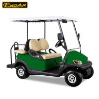 China EXCAR 48V 275AH Trojan Battery Electric Golf Cart 4 Seater Aluminum Chassis for sale