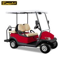 China Electric Golf Cart 4 Seater 48V 17A Charger Trojan Battery Italy Graziano Axle for sale