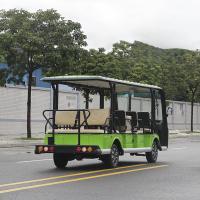 China 14 Passenger Excursion Electric Sightseeing Shuttle Bus With 72V Lithium Battery for sale