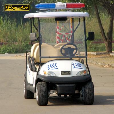 China CE Approved 6-Seater Electric Patrol Vehicle 48V 3700W Steel Body Security Car for sale