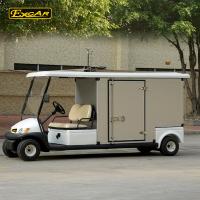 China 48V 2-Person Aluminum Rear Cargo Utility Golf Cart with 23-45 km/h Speed and Trojan Battery System for sale
