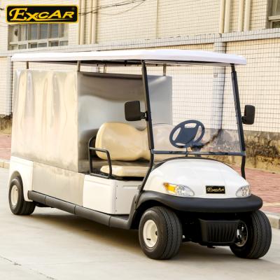 China 2 Person 48V 3.7KW Electric Golf Cart with Trojan Batteries Hotel Buggy for sale