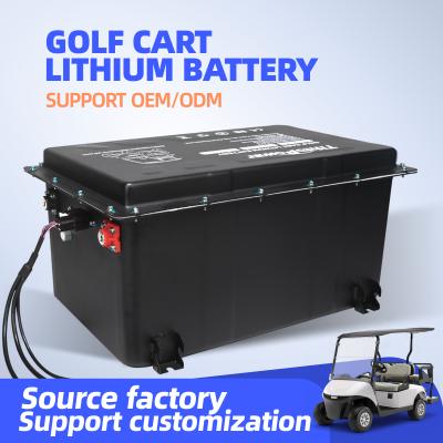 China 48V 105Ah Lithium Golf Cart Battery - 3000+ Cycle LiFePO4 Replacement for Club Car EZGo Yamaha for sale