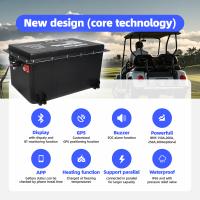 China 48V 105Ah Lithium Golf Cart Battery - LiFePO4 with 3000+ Cycles & BMS for Electric Vehicles for sale
