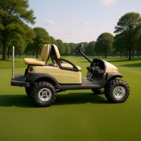 China Excar 4 Seater Electric Utility Cart 48V AC/DC Golf Buggy Beach Hunting Cart for sale