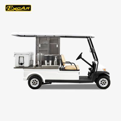 China EXCAR 48V 2-Seater Electric Utility Cart with 17A Charger | 45 km/h Speed & 90 km Range for sale