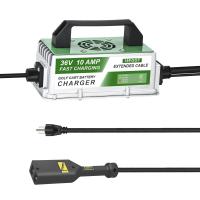 China 48V 8A Lithium Golf Cart Battery Charger for Club Car EZGO Yamaha 110V Input for sale