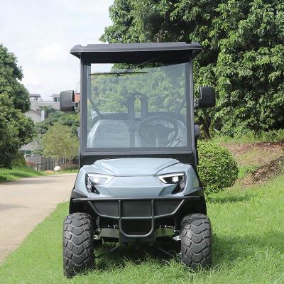 China Electric Golf Carts Featuring AC Control System 48V400A and Integrated Rear Axle for sale