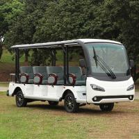 China EcoGolf 8 Passenger Shuttle Bus 72V Lithium Battery 3920mm Length for Leisure Tours for sale
