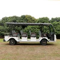 China EcoGolf 8 Passenger Shuttle Bus 72V Lithium Battery 3920mm Length for Leisure Tours for sale