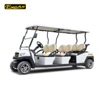 China Electric Golf Carts Designed with Lithium Battery 48V 105Ah 5KW AC Motor and 6 Seats Offering 25 Percent Climbing Ability for sale