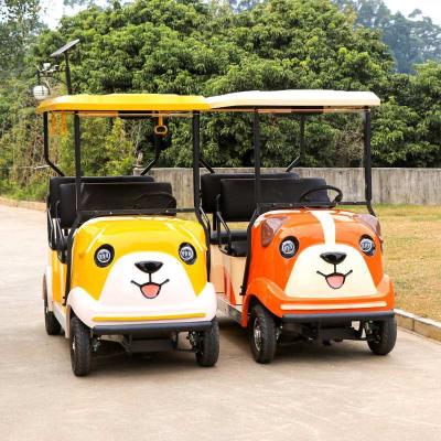 China 4 Passenger Electric Golf Scooter 48V 45Ah Lithium Battery 13km/h for sale