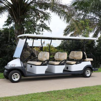 China Electric Golf Carts with 5KW AC Motor 48V 105Ah Lithium Battery and Intelligent Onboard Charger for Transportation for sale