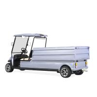 China 2 Seater Silver Aluminum Dump Cargo Utility Bed CE Approved for sale
