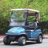 China Trojan Battery 2 Passenger Electric Golf Cart 48V 275AH with Rear Bag Cover for sale