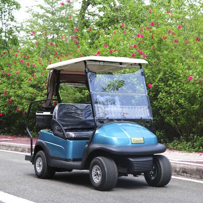 China Trojan Battery 2 Passenger Electric Golf Cart 48V 275AH with Rear Bag Cover for sale