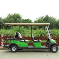 China 6 Seater Electric Golf Cart 48V Lithium Battery 5KW AC Motor EXCAR A1S2+2 for sale