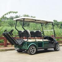 China 4 Seater Electric Golf Car with Specific Storage Basket for sale