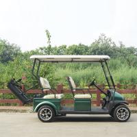 China 4 Seater Electric Golf Car with Specific Storage Basket for sale