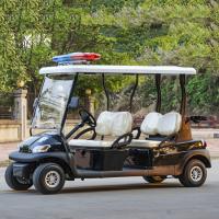 China 48V 3700W Electric Golf Cart 4 Seater with Lithium Battery - 45 km/h Speed & 100 km Range for Security Patrol for sale