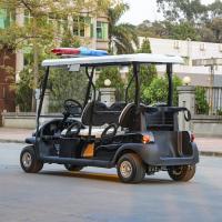 China 48V 3700W Electric Golf Cart 4 Seater with Lithium Battery - 45 km/h Speed & 100 km Range for Security Patrol for sale