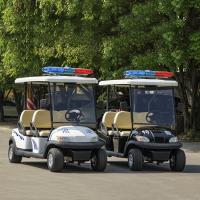 China 48V 3700W Electric Golf Cart 4 Seater with Lithium Battery - 45 km/h Speed & 100 km Range for Security Patrol for sale