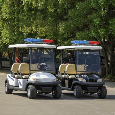 China 48V 3700W Electric Golf Cart 4 Seater with Lithium Battery - 45 km/h Speed & 100 km Range for Security Patrol for sale
