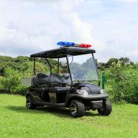 China 4 Seater Electric Golf Cart with Rear Cargo Area 48V DC/AC System 45km/h Max Speed CE Approved for sale