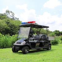 China 4 Seater Electric Golf Cart with Rear Cargo Area 48V DC/AC System 45km/h Max Speed CE Approved for sale