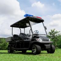 China 4 Seater Electric Golf Cart with Rear Cargo Area 48V DC/AC System 45km/h Max Speed CE Approved for sale