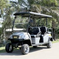 China EXCAR M1S4+2 4 Wheel Electric Golf Cart 48V Italian Transaxle Curtis Controller Trojan Battery for sale