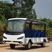 China Aluminum Chassis Tourist Electric Sightseeing Bus With Dc System for sale