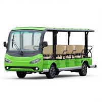 China 14-Seater Electric Tourist Bus with 72V System and 5.1m Turning Radius - Hydraulic Braking AC/DC Models for sale