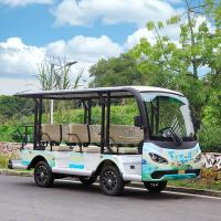China EXCAR 11 Seater 72V Electric Sightseeing Bus with 40 km/h Speed and 70-90 km Range for sale