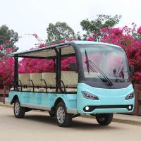 China 7.5KM Motor 72V 14-Seater Electric Sightseeing Bus with 45km/h Speed and 80km Range for sale