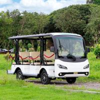 China Multi - Purpose Electric Sightseeing Bus Black 11 And 3 Seater for sale