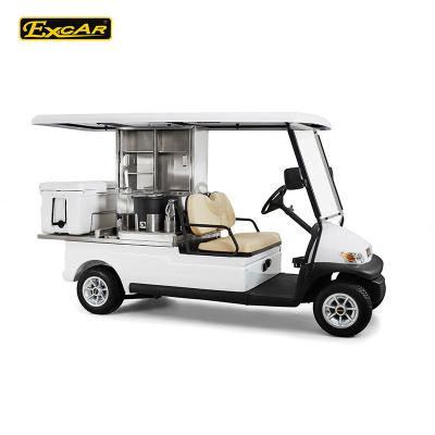 China 4 Seater Electric Golf Cart 48V 5kW AC Motor with Italy Graziano Axle for sale