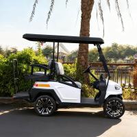 China EXCAR BN Series 4 Seater Electric Golf Cart 5kw Motor 72V 450A Controller with 10.3 Inch Display for sale