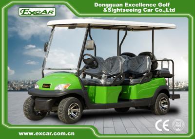 China 48V 3.7KW Electric Golf Buggy with Trojan Battery - 6-Seat Capacity, 360kg Load, 45km/h Speed for sale