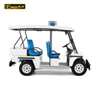 China EXCAR White 5 Seater Electric Patrol Car 5KW 72V with 60-80km Range and 600kg Capacity for sale