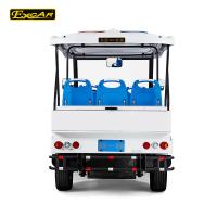 China EXCAR White 5 Seater Electric Patrol Car 5KW 72V with 60-80km Range and 600kg Capacity for sale